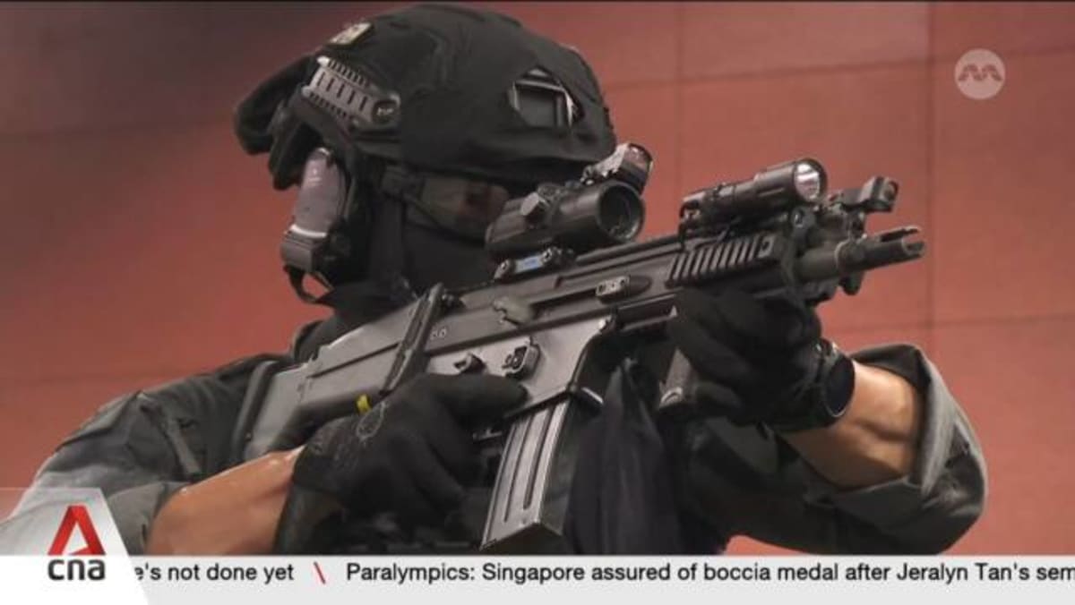 Training facilities in new Police Security Command base can stage ...