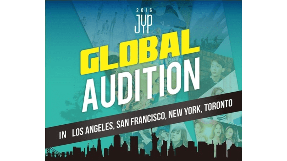 JYP to Hold Global Auditions in the US and Canada - 8days