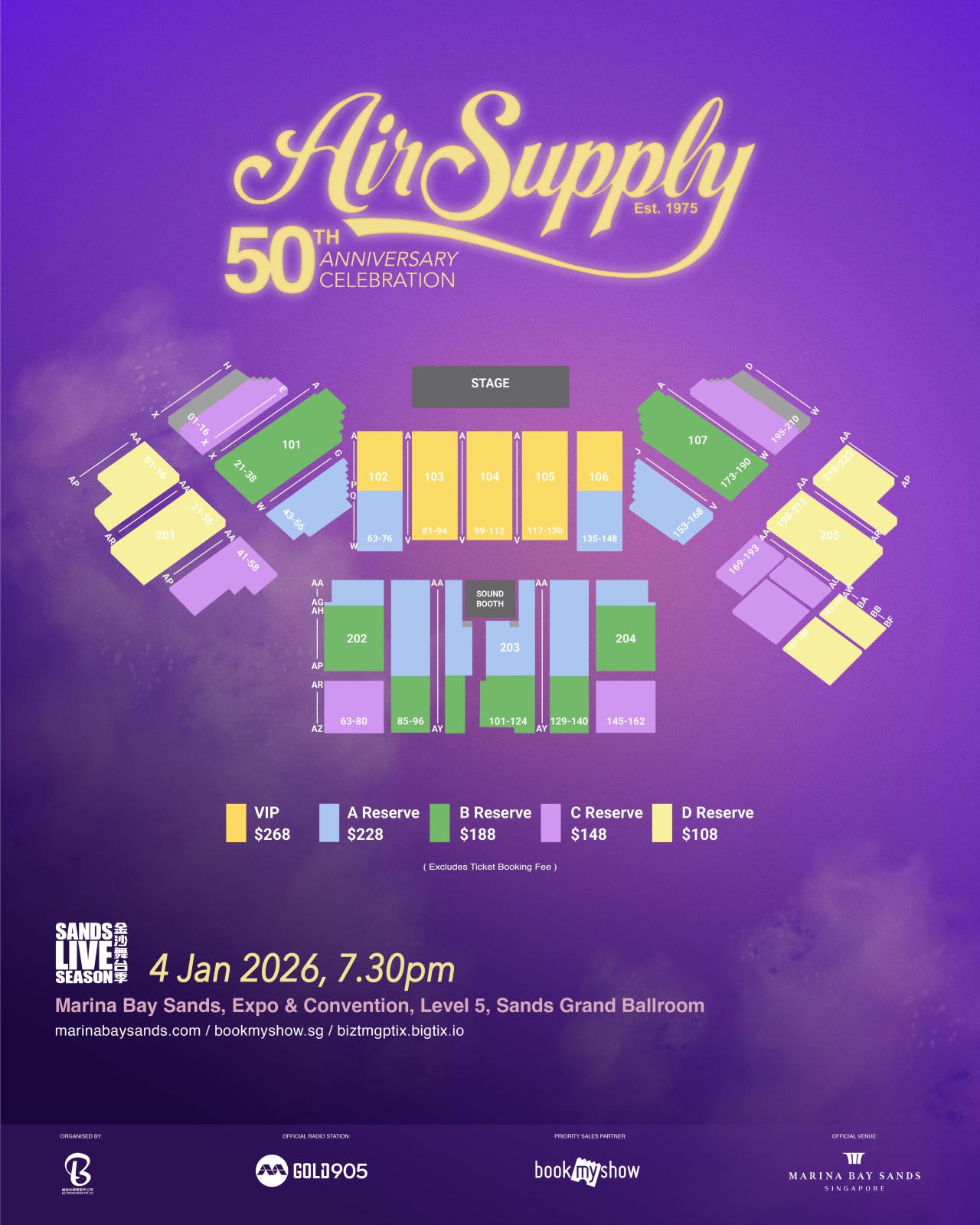 Air Supply to stage 50th anniversary concert in Singapore in 2026 - CNA ...
