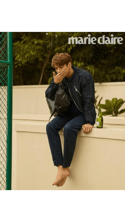 SHINee′s Minho Shows Off His Model Side in ′Marie Claire′ - 8days