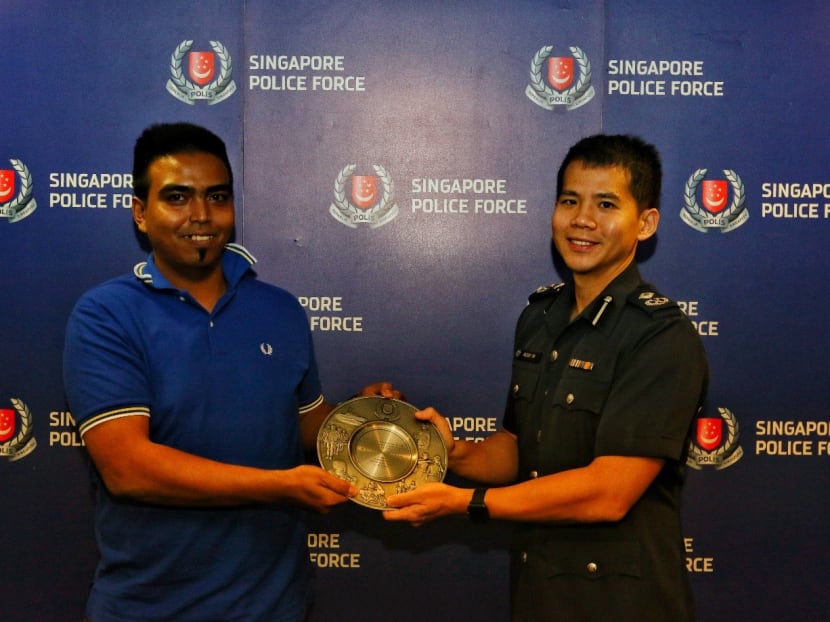 Eight honoured by police for public-spirited acts - TODAY