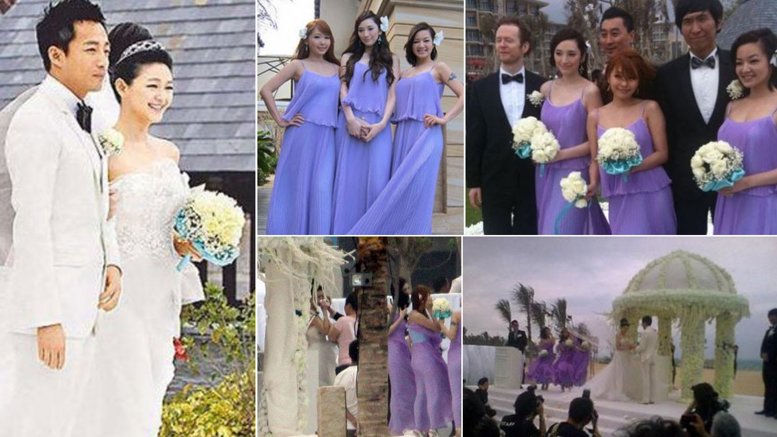 The most dazzling Asian celebrity wedding entourages - 8days