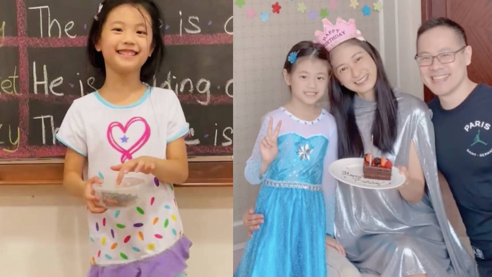 Ex Mediacorp Actress Carole Lin’s 6-Year-Old Daughter Has A Pet Beetle ...