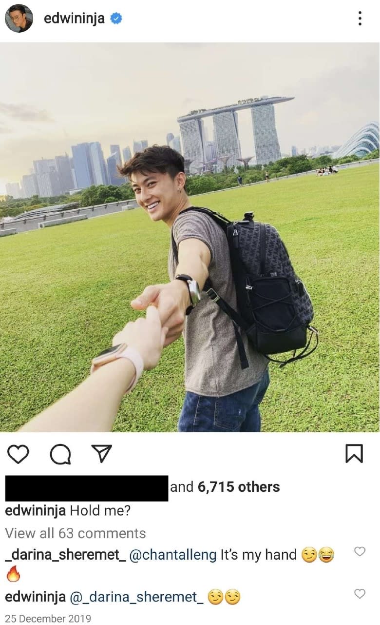 Edwin Goh Says He’ll Be “Focusing On [Himself]” After It Was Revealed ...