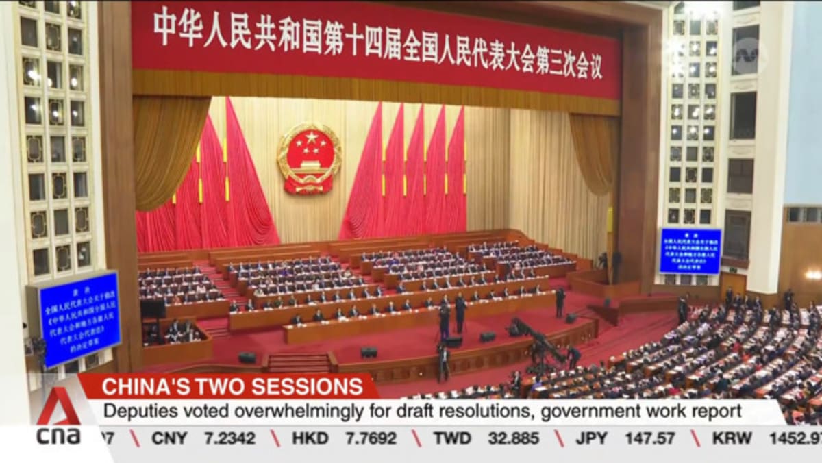 Two Sessions: China concludes annual political gathering in Beijing - CNA