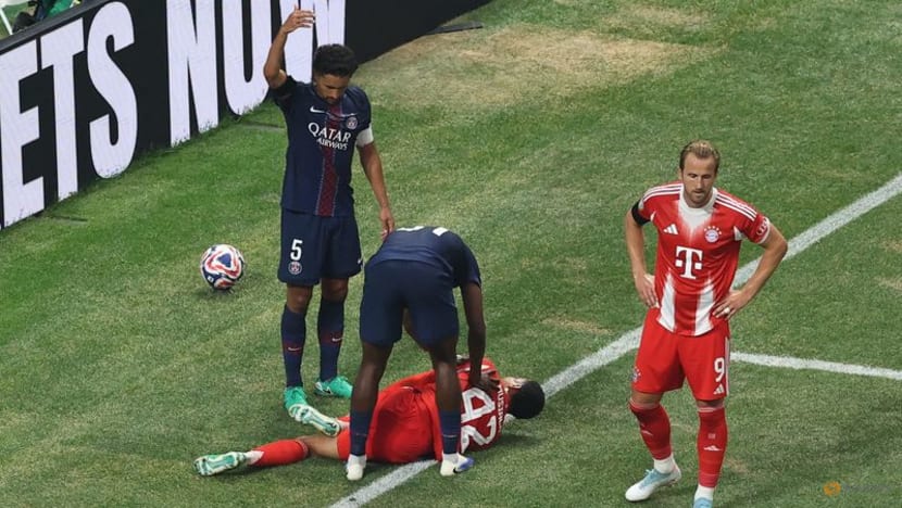 Musiala suffers suspected broken ankle in Bayern clash with PSG - CNA