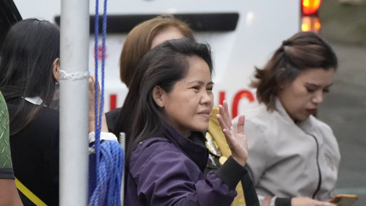 Filipina death-row prisoner in Indonesia arrives home in Philippines - CNA