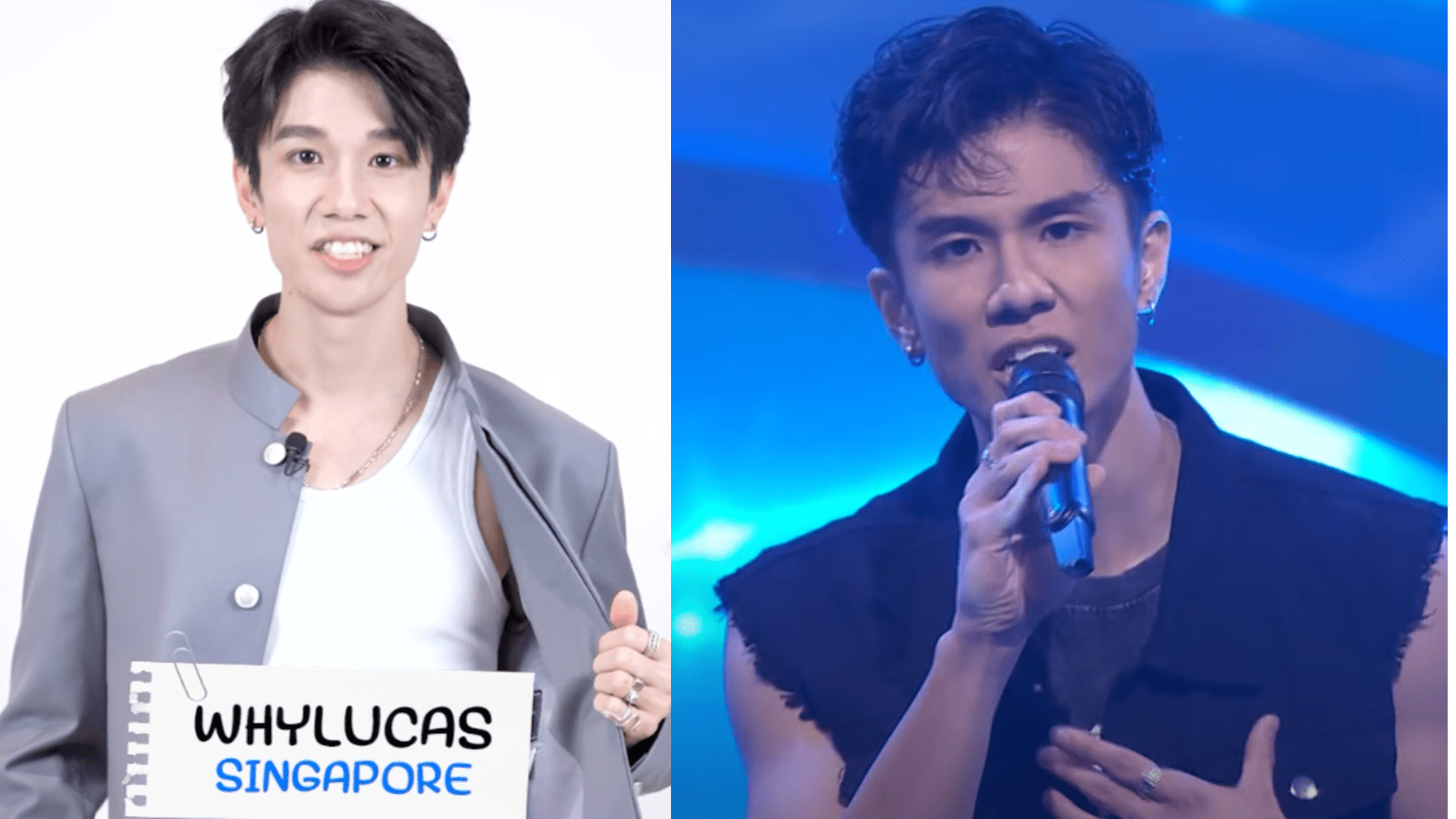 Local Singer WhyLucas, Who Made Top 9 Of Thai Idol Show, Eliminated First On Mediacorp Game Show ...