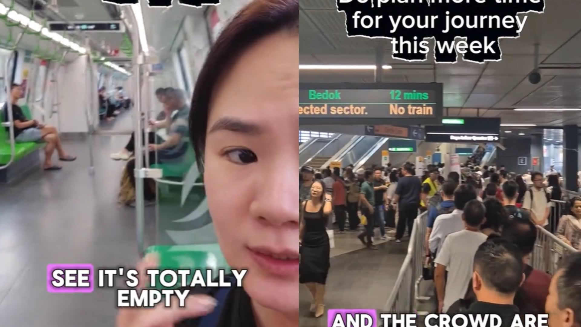 How Commuters Are Coping With East-West MRT Line Train Changes During ...
