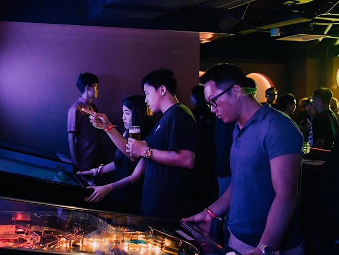 This Is In Sim Lim Square? Cool New Pinball-Themed Club At Sim Lim ...