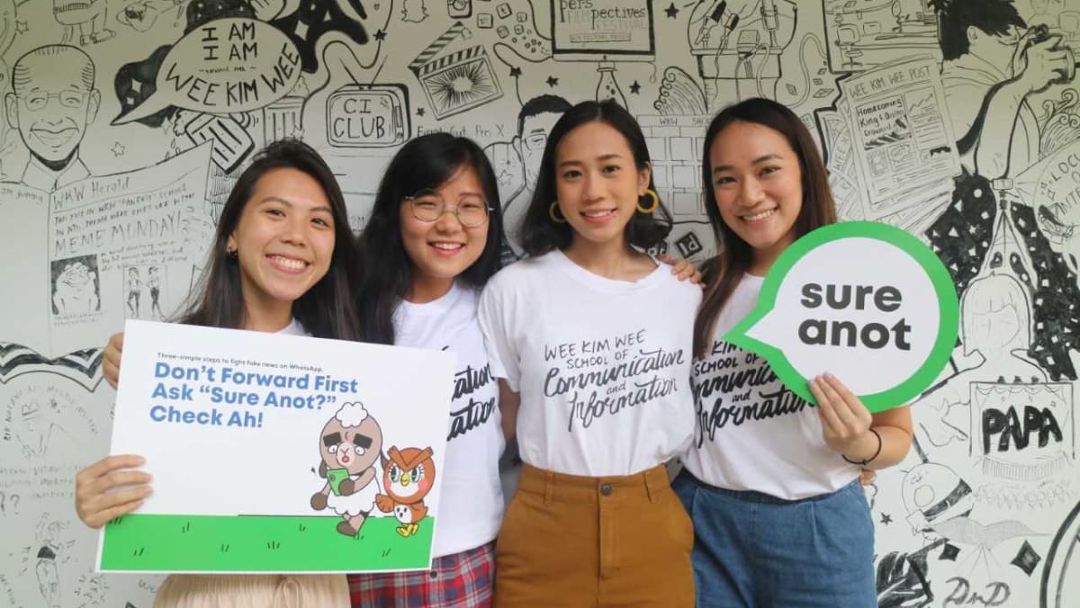 NTU undergraduates create campaign to combat ‘fake news’ spreading ...