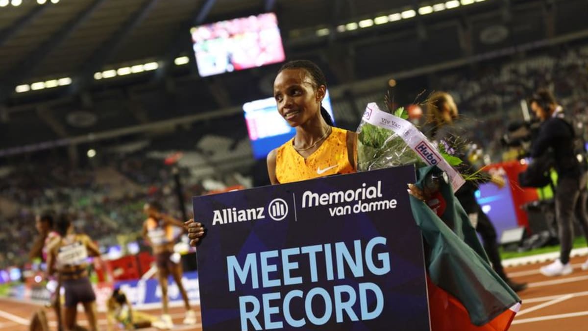 Kenya's Chebet caps stellar 2024 with women's 5km world record - CNA