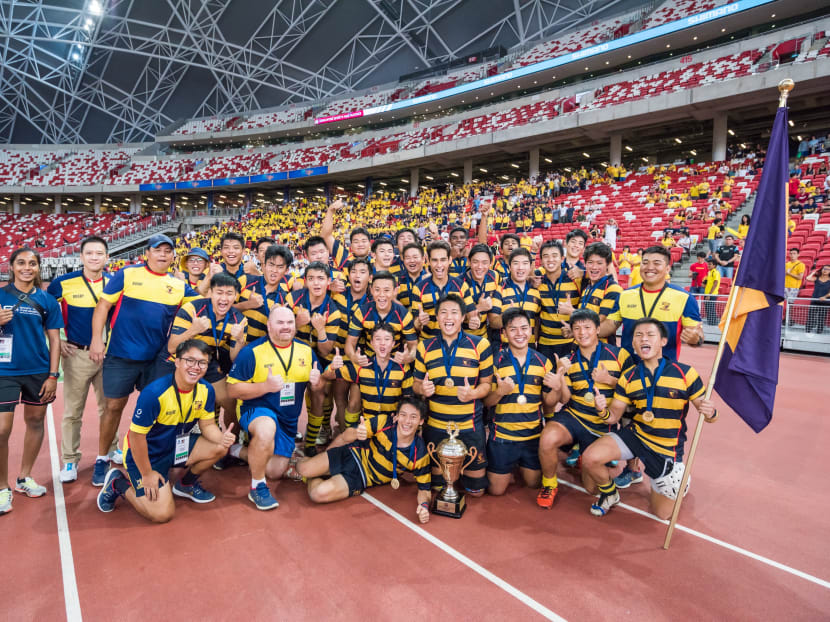 Schools Rugby: ACS(I) fend off determined RI to win fourth Police Cup ...