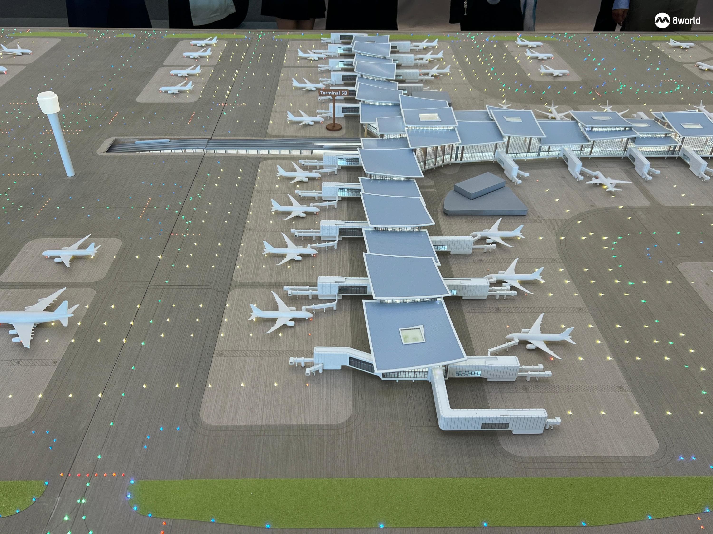 樟宜机场第五搭客大厦正式动工 启用后每年可接待5000万名乘客 - 8world