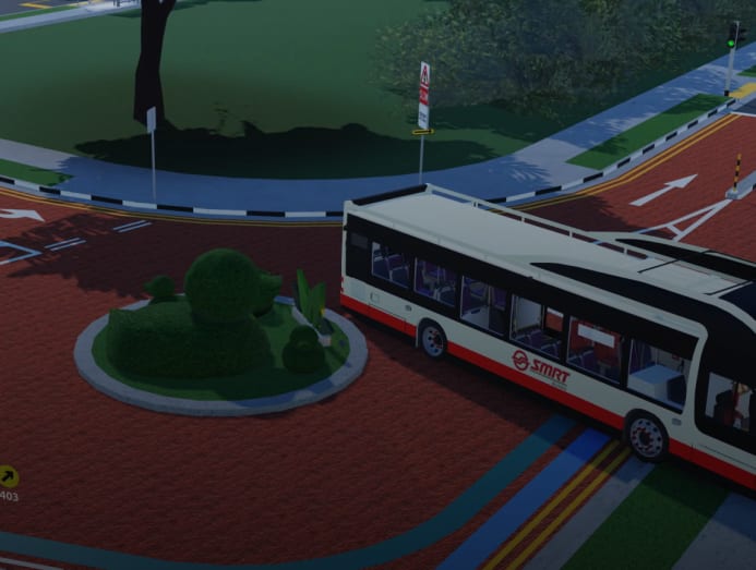 A millennial learns to drive a bus in Singapore – on Roblox. What could ...