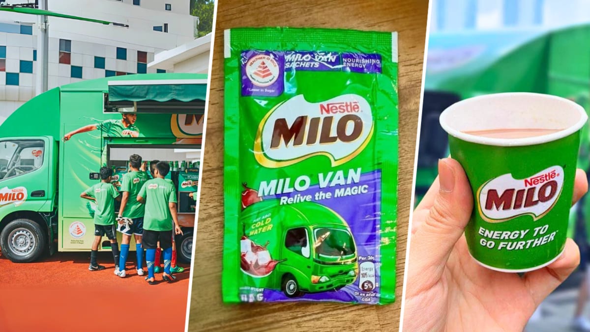 Childhood Favourite Milo From The Milo Van Now Available In Sachet Form ...