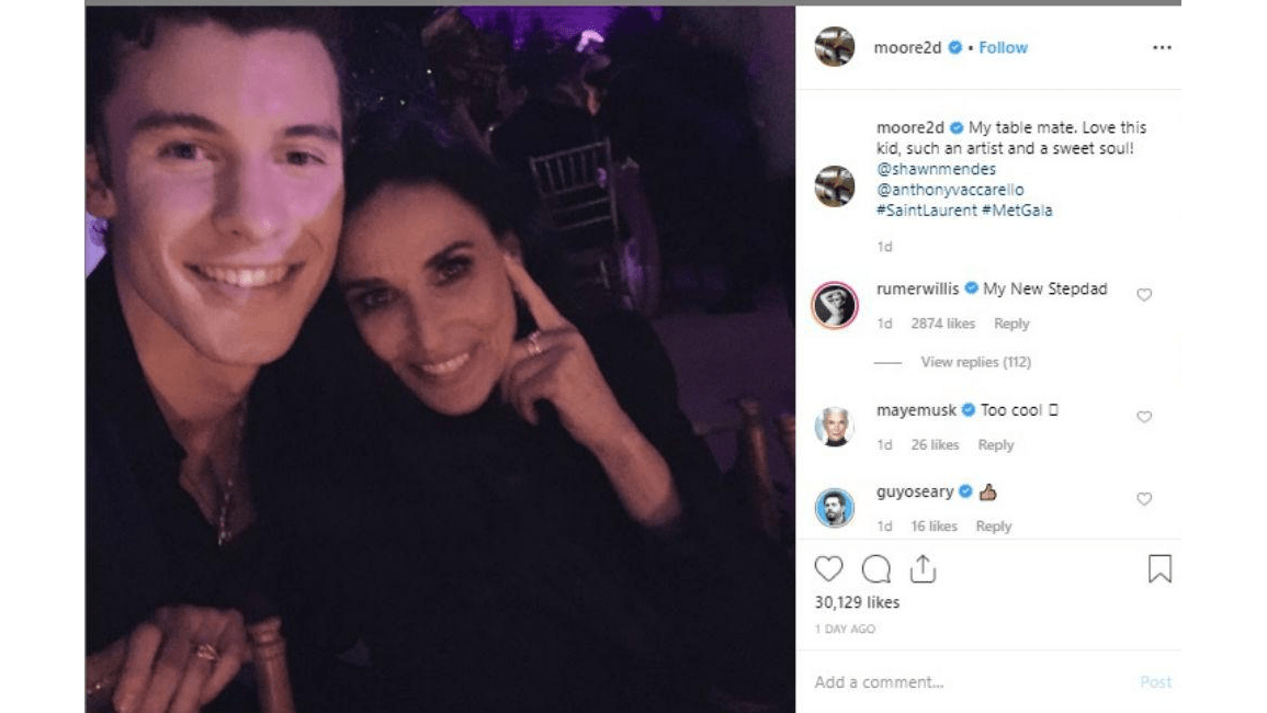 Rumer Willis jokes Shawn Mendes is new stepdad - 8days
