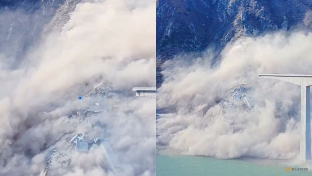 New bridge partially collapses in China's Sichuan province - CNA