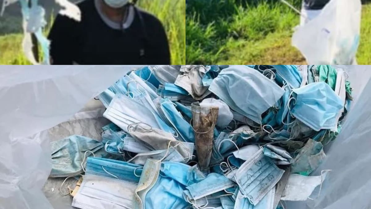 Siblings in Penang praised for collecting littered face masks to reduce ...