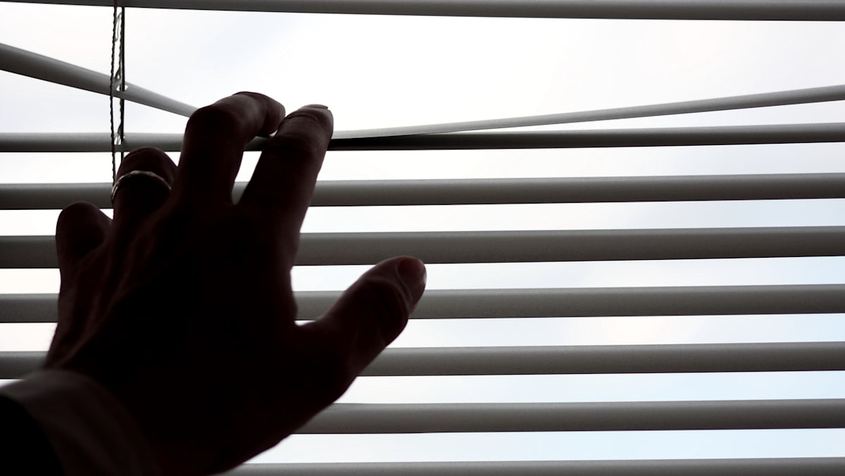 A man who kept looking into his neighbour's bedroom from his bathroom ...