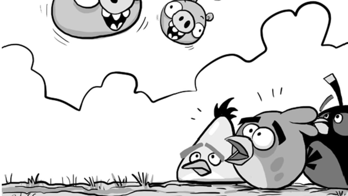 halloween angry birds coloring pages