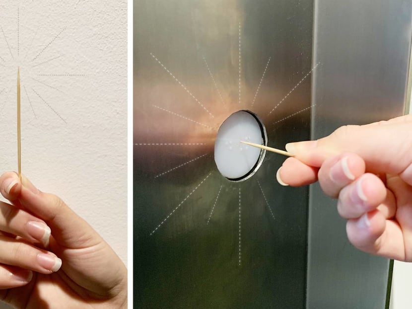 elevator button tricks