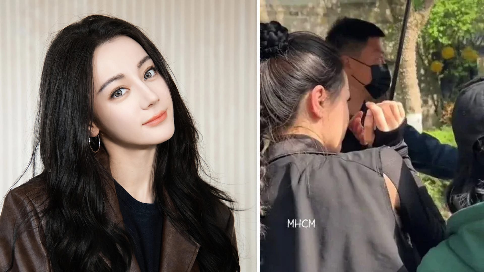 Enthu Male Fan Tries To Grab Chinese Actress Dilireba In Crowd - 8days