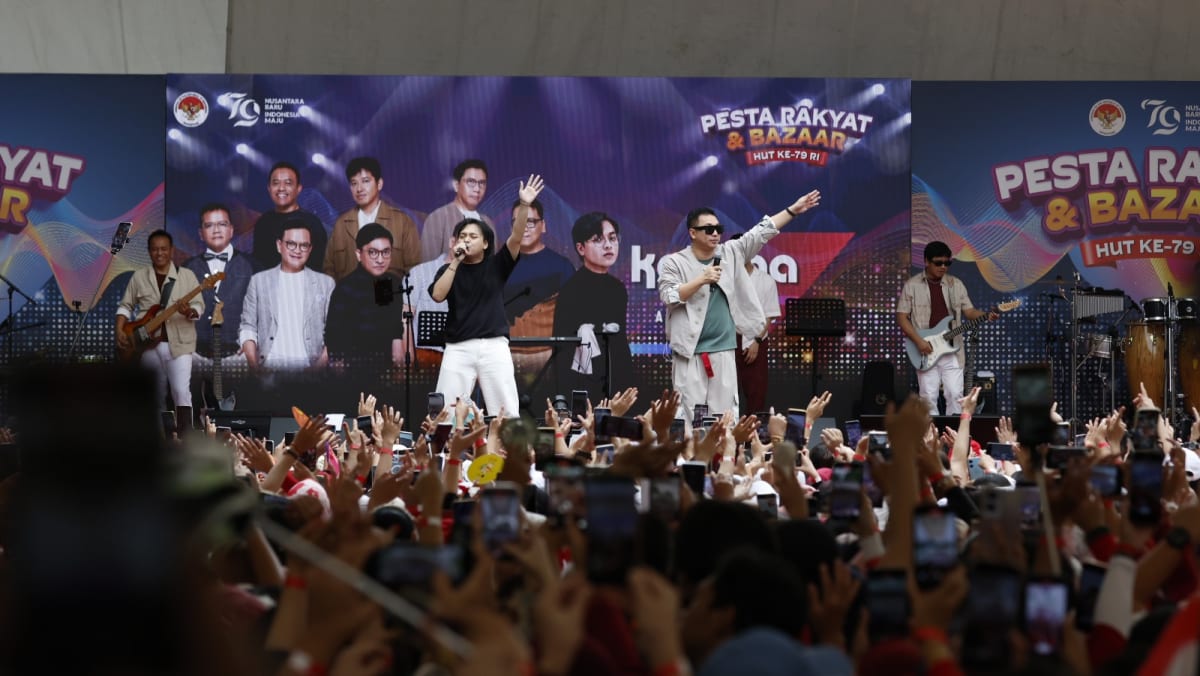Kahitna hingga Rischa KDI ramaikan Pesta Rakyat HUT ke-79 RI di ...
