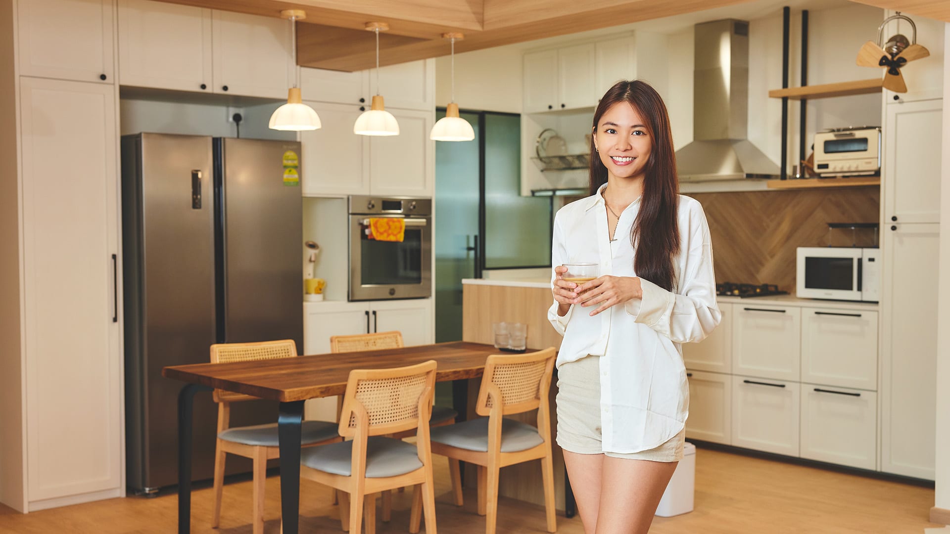 Actress Khaw Xin Lin Spent $100K To Turn Her Punggol 5-Room Flat, “One Of The Most Expensive In ...