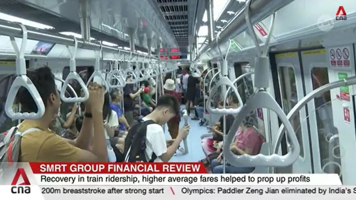 SMRT Trains' full-year net profit down 82.4% to S$7.5 million - CNA
