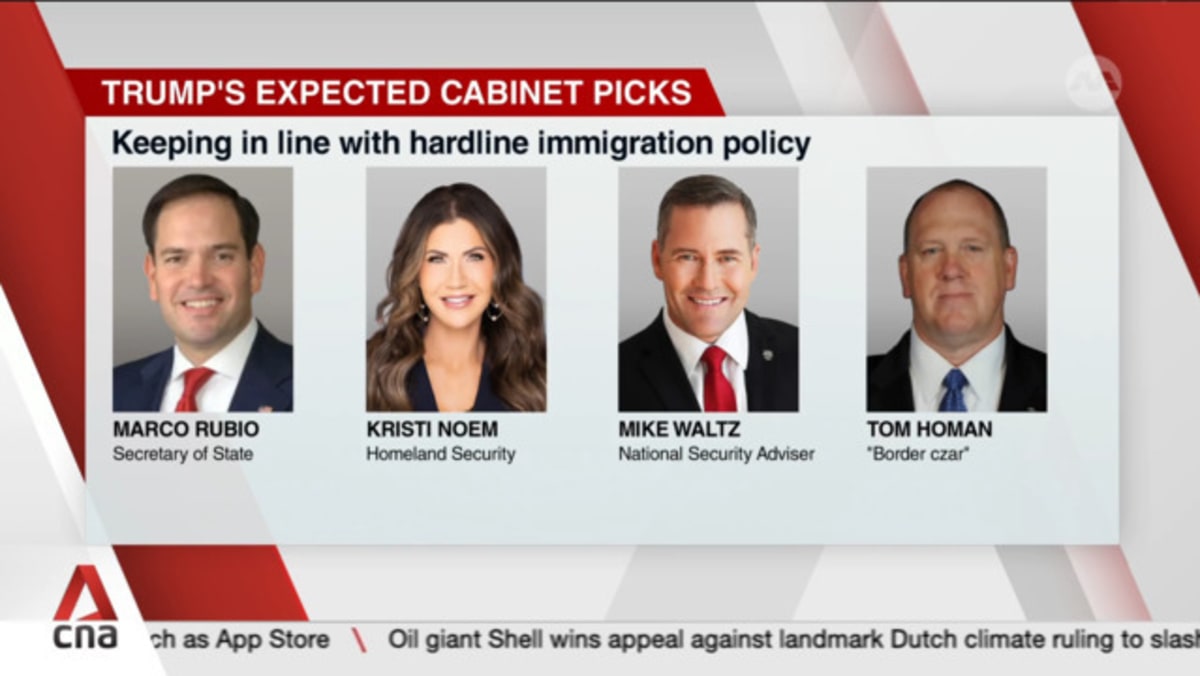 More names surface for Trump's cabinet picks, including key security ...