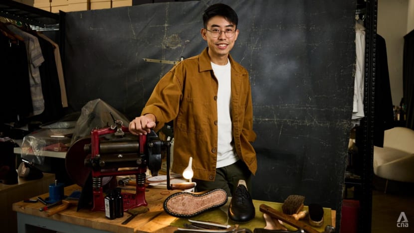 The Singaporean shoemaker who crafts bespoke shoes under his own label ...