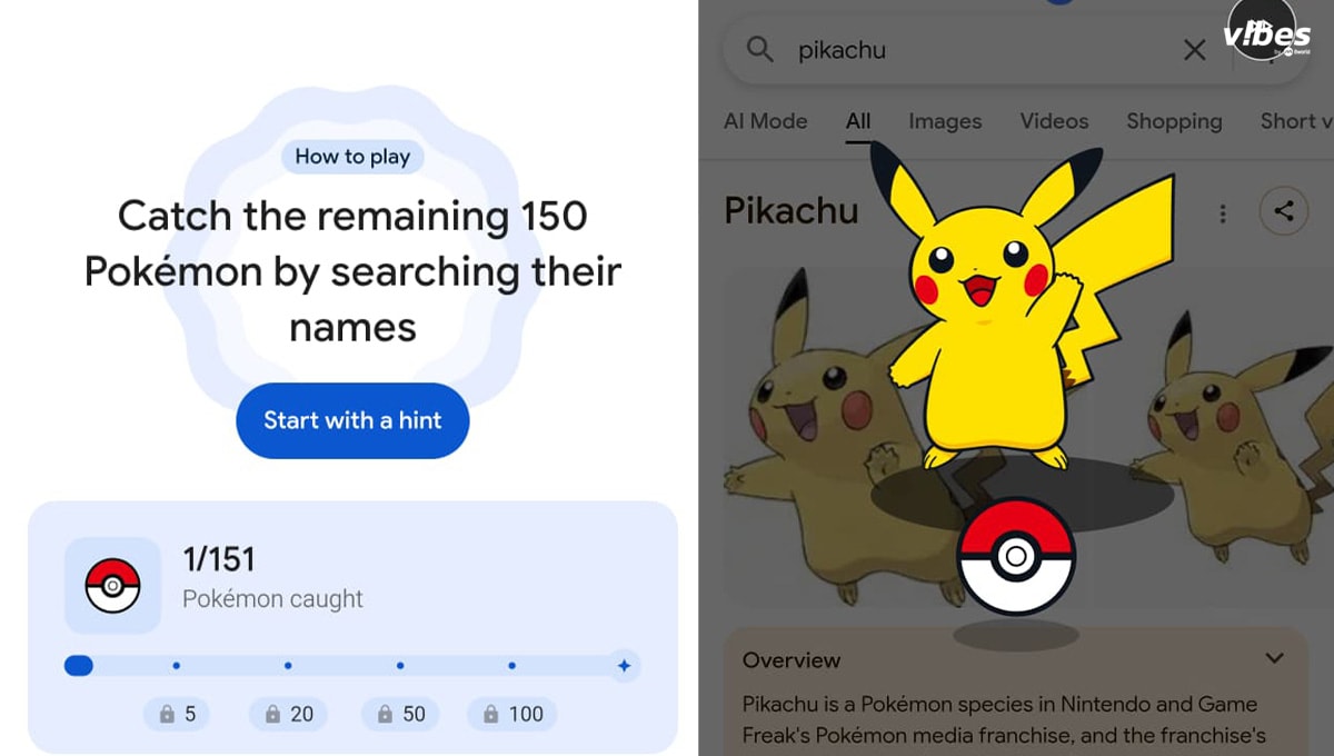 Google可以抓Pokémon，151只初代宝贝你开始收集了吗？ - vibes by 8world