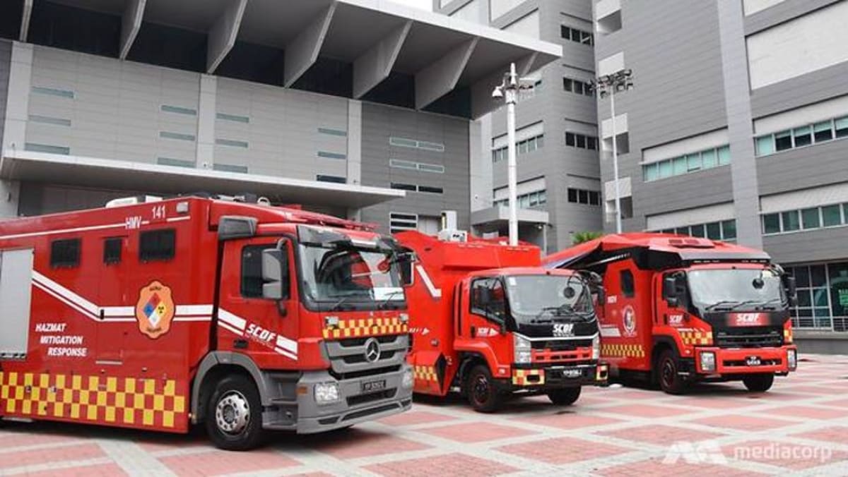 Pegawai SCDF akan dapat lebih banyak perlindungan dalam operasi ...