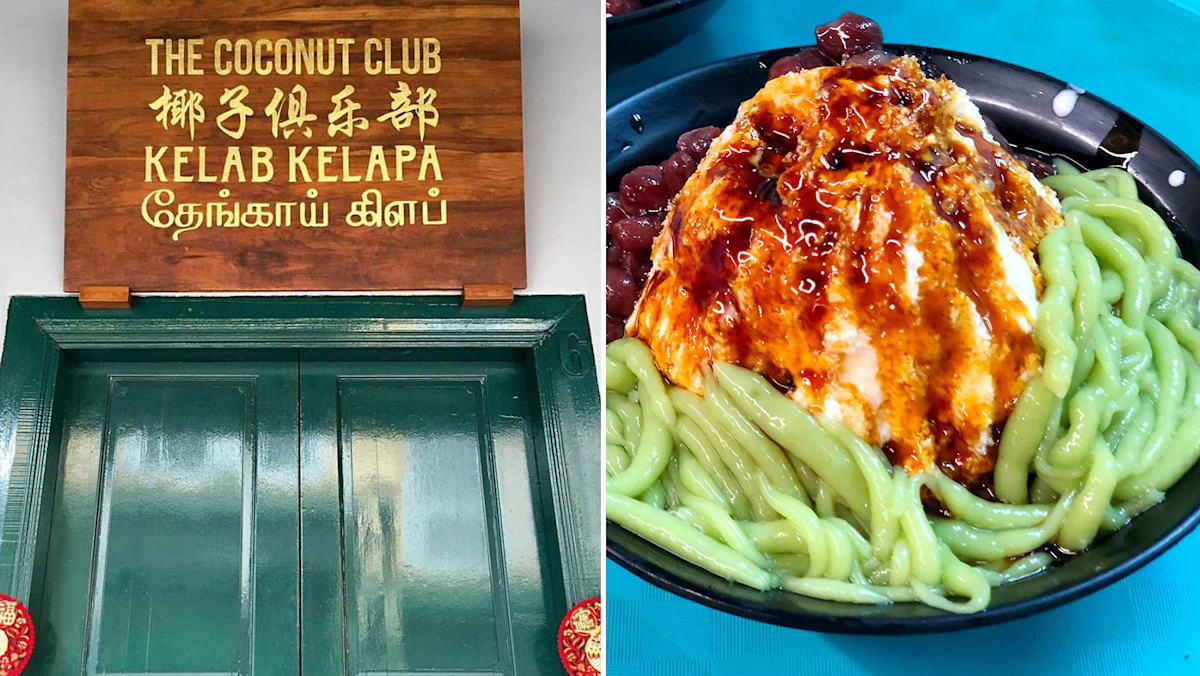 Hawker Sells $1.50 Chendol Using Coconut Club Restaurant’s Atas Coconut ...