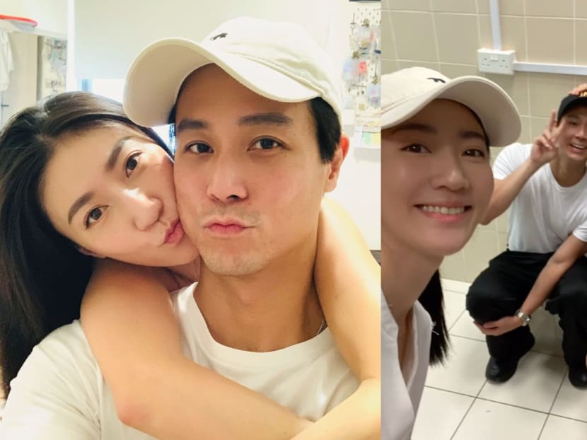 Andie Chen, Kate Pang back in Singapore from Taiwan to let their kids ...