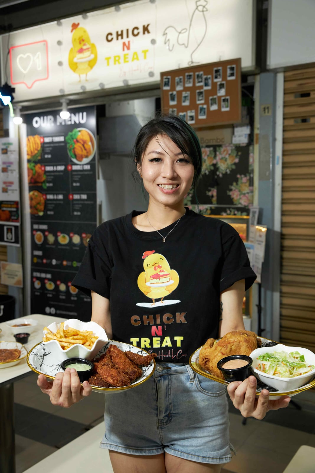 ‘Chio Bu’ Hawker Shed 26kg To Prep Herself For Opening A Fried Chicken ...