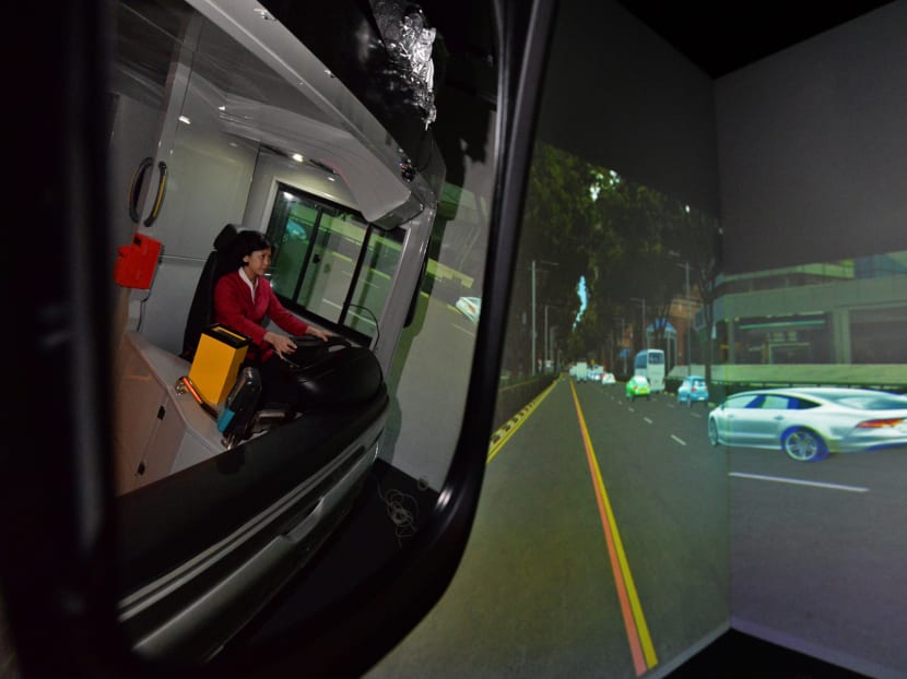 New SMRT training centre lets bus drivers learn via life-size ...
