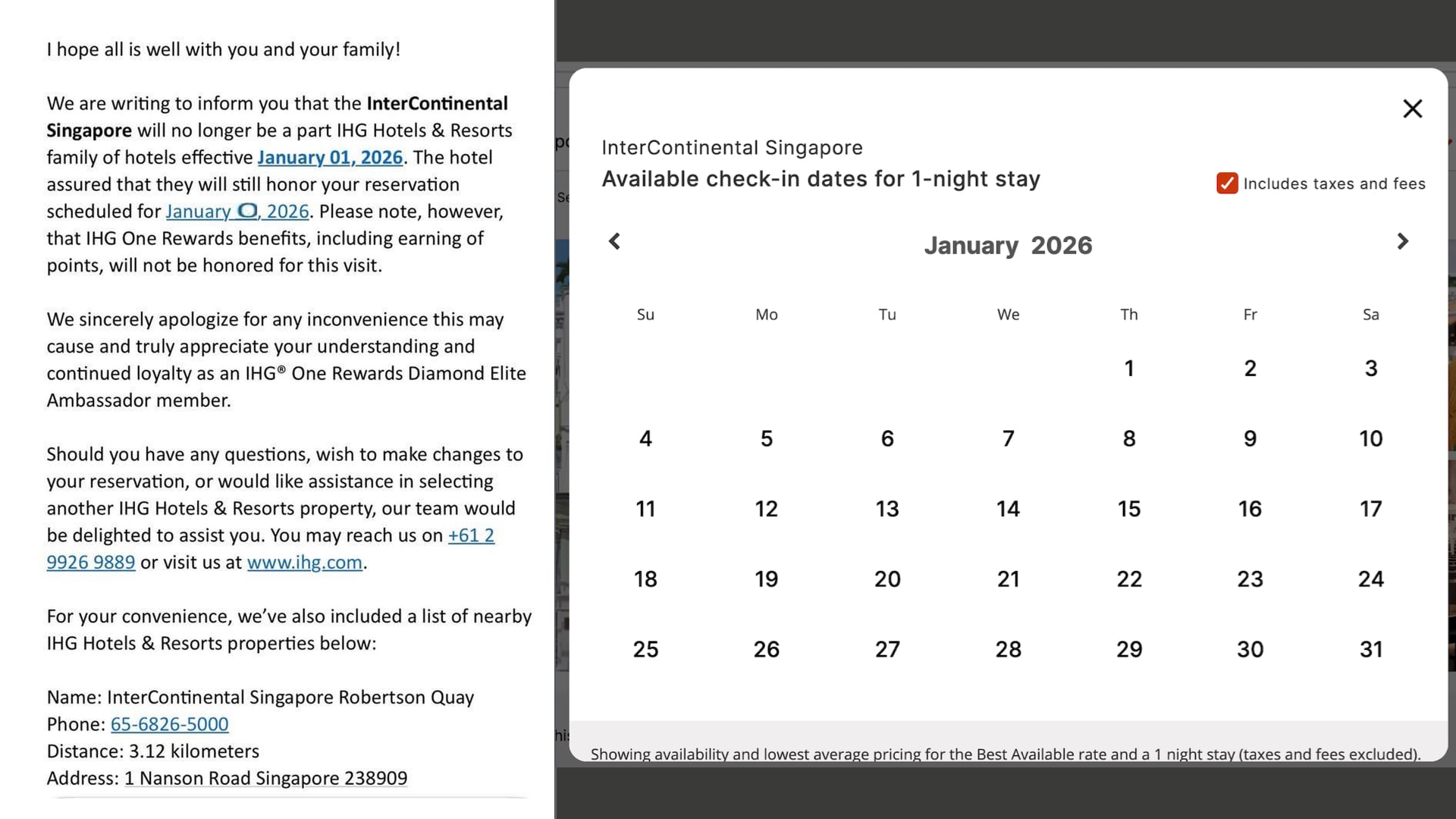 老字号新加坡洲际酒店明年更换品牌 - 8world