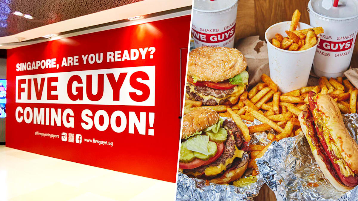Five Guys Opening Third S’pore Outlet At Ion Orchard - CNA Lifestyle