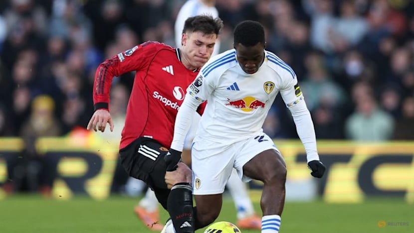 Cunha strikes as Man Utd snatch point in 1-1 draw at Leeds - CNA