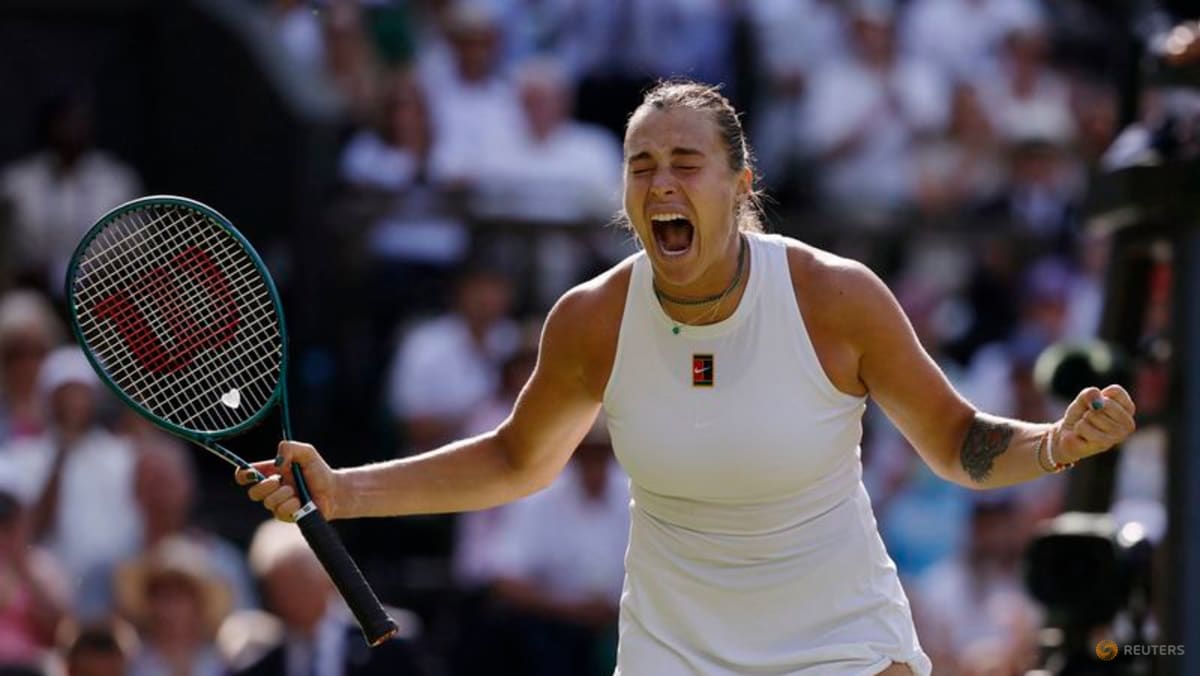 Sabalenka survives Siegemund spell to reach Wimbledon semis - CNA