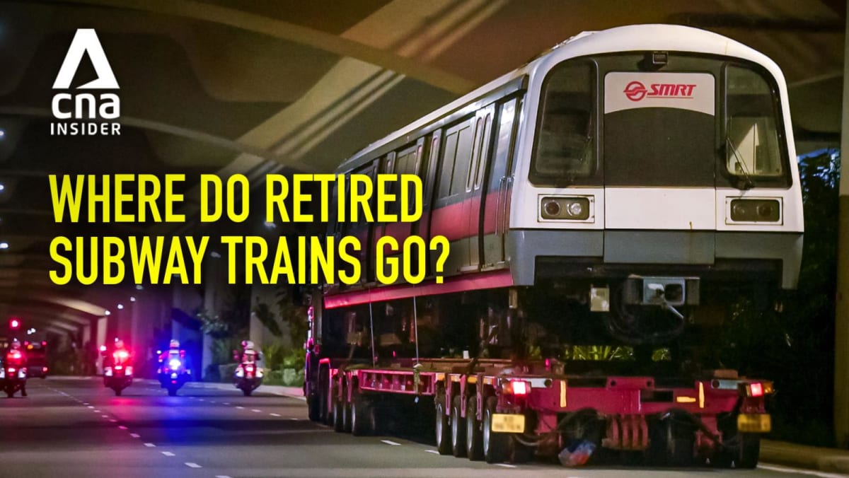 What happens to retired MRT trains? How Singapore gives them new life - CNA