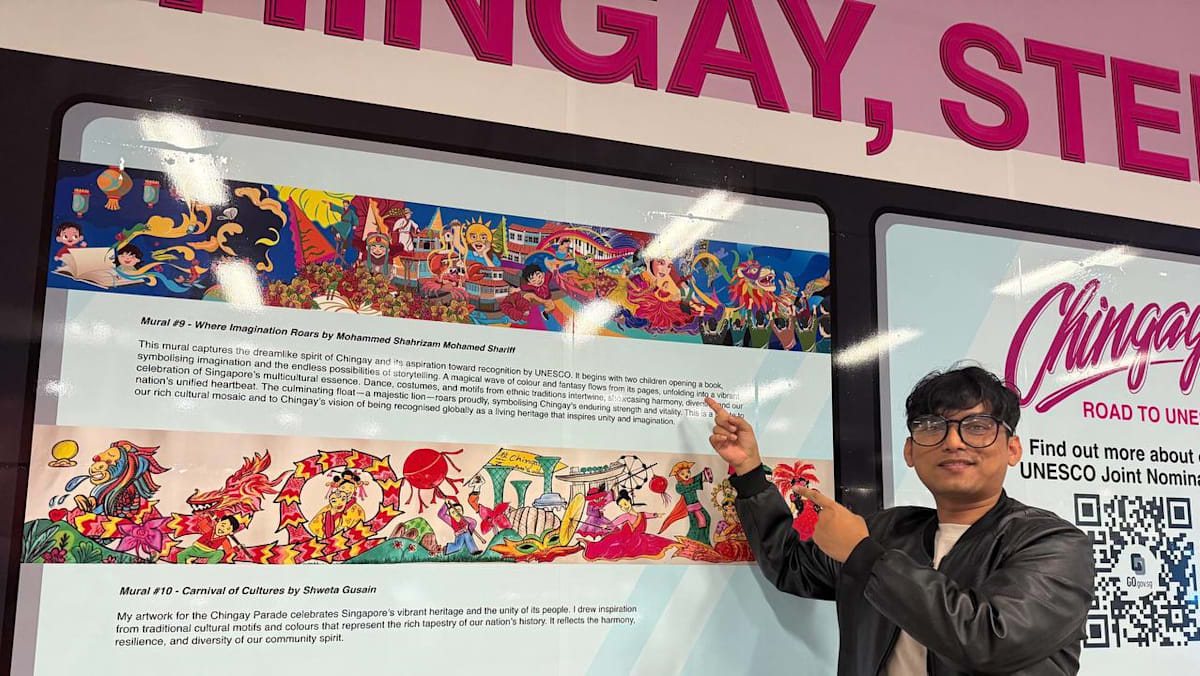 Anak Melayu antara 10 finalis pertandingan desain mural Chingay, karya ...