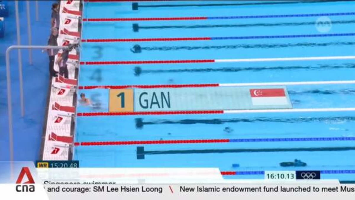 Swimmer Gan Ching Hwee ends Paris outing on a high with 4x100m medley team - CNA