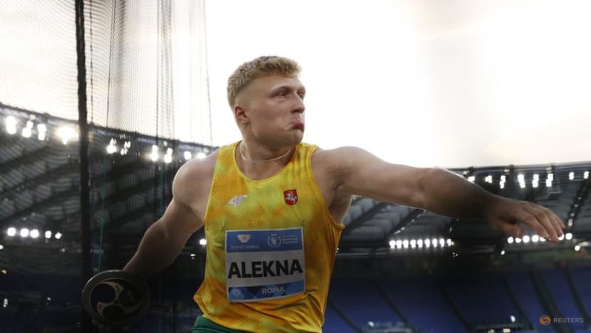 Lithuania’s Alekna smashes men’s discus world record - CNA