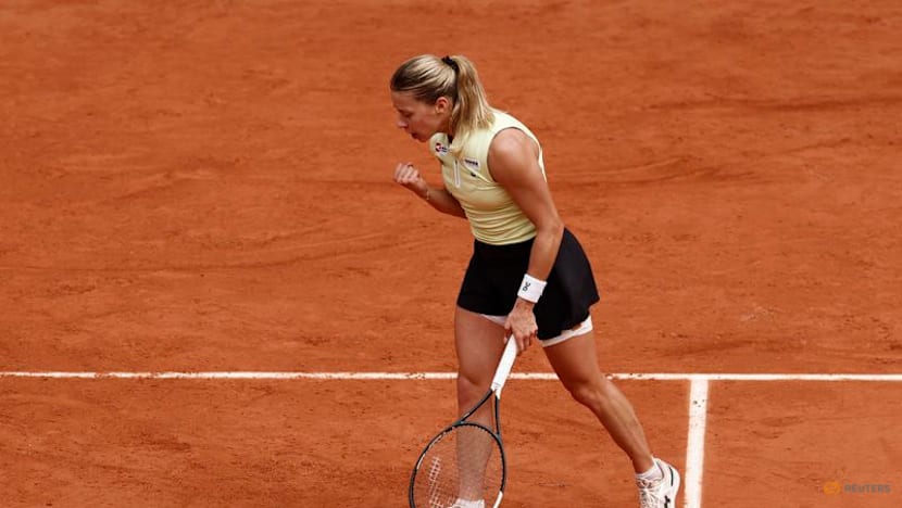 Qualifier Chwalinska reaches French Open semi-finals - CNA