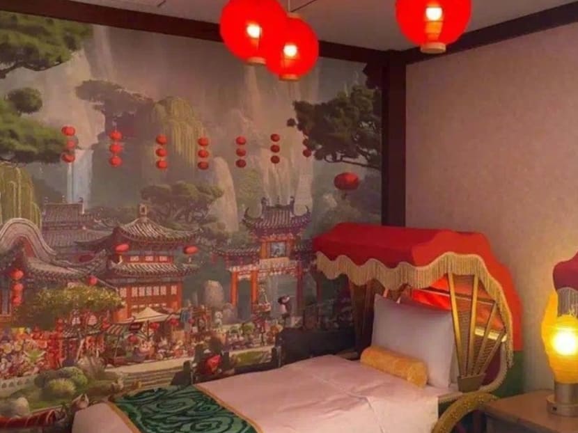 panda theme bedroom