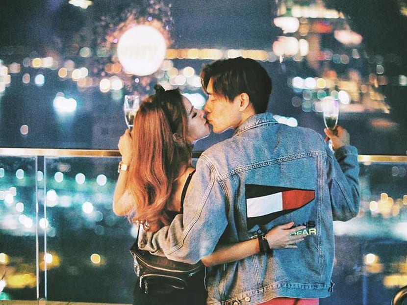 Actor James Seah And His Influencer Girlfriend Nicole Chang Min Just ...