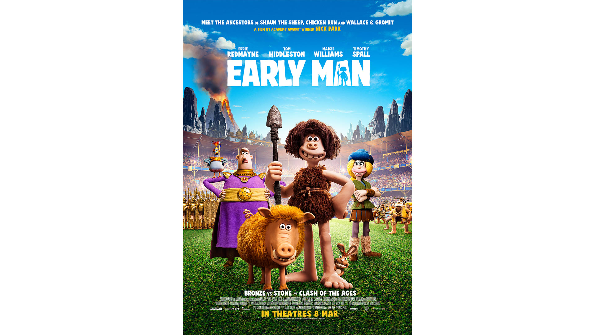 Win: 'Early Man' Movie Tix - 8days